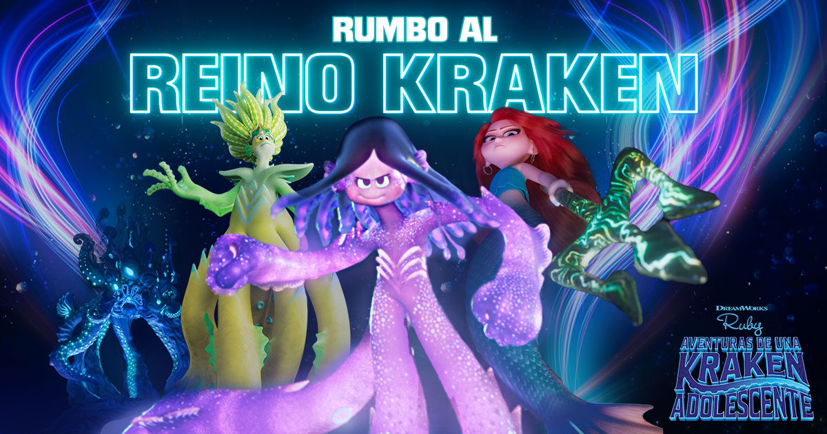 RUBY: AVENTURAS DE UNA KRAKEN ADOLESCENTE - Rumbo al Reino Kraken | Juego | Ruby Gillman (2023 ...